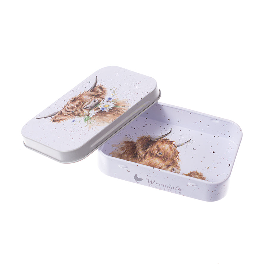 Wrendale Designs mini Keepsake Tin HIGHLAND COWS – Mulberries & Co